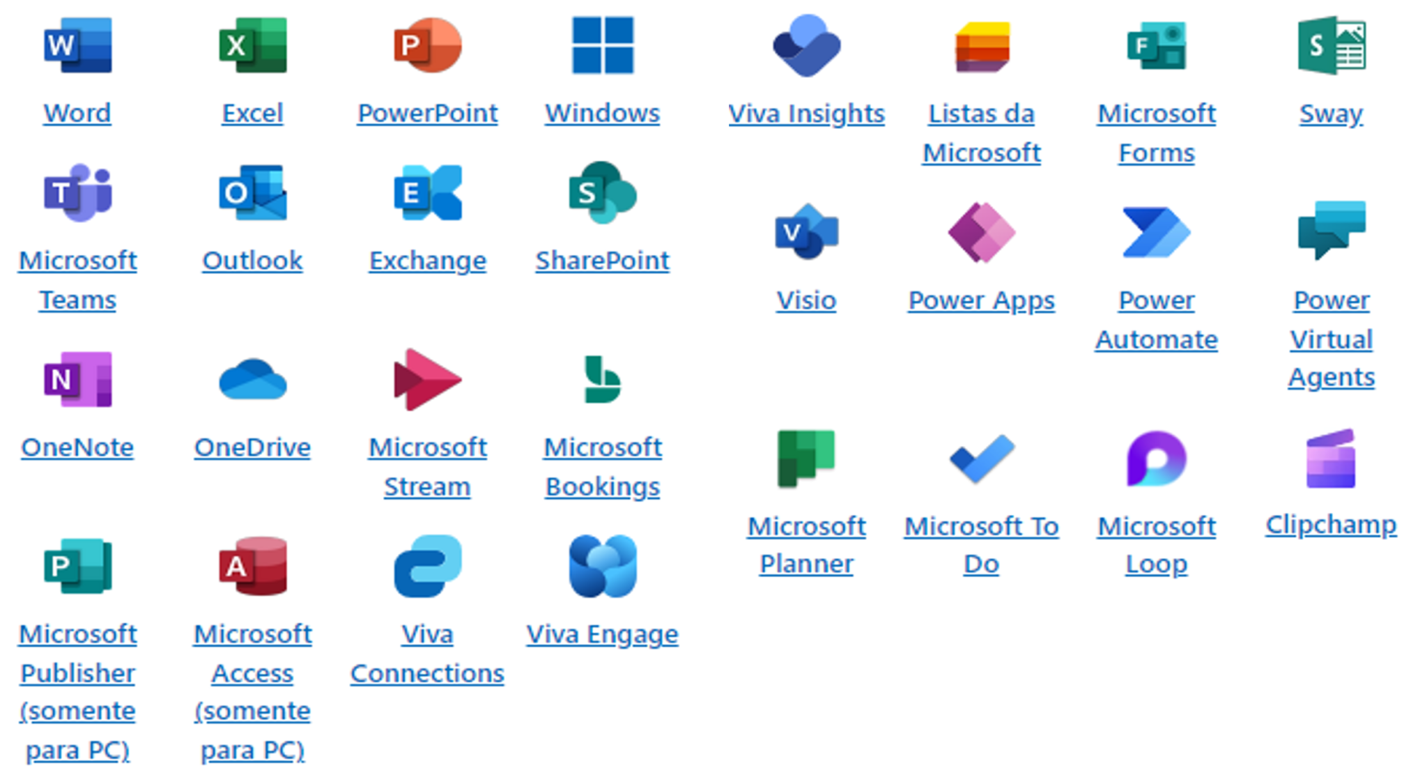 Planos: Microsoft 365 Business Enterprise - E3, E5 e F3 Planos: Microsoft 365 Business Enterprise - E3, E5 e F3